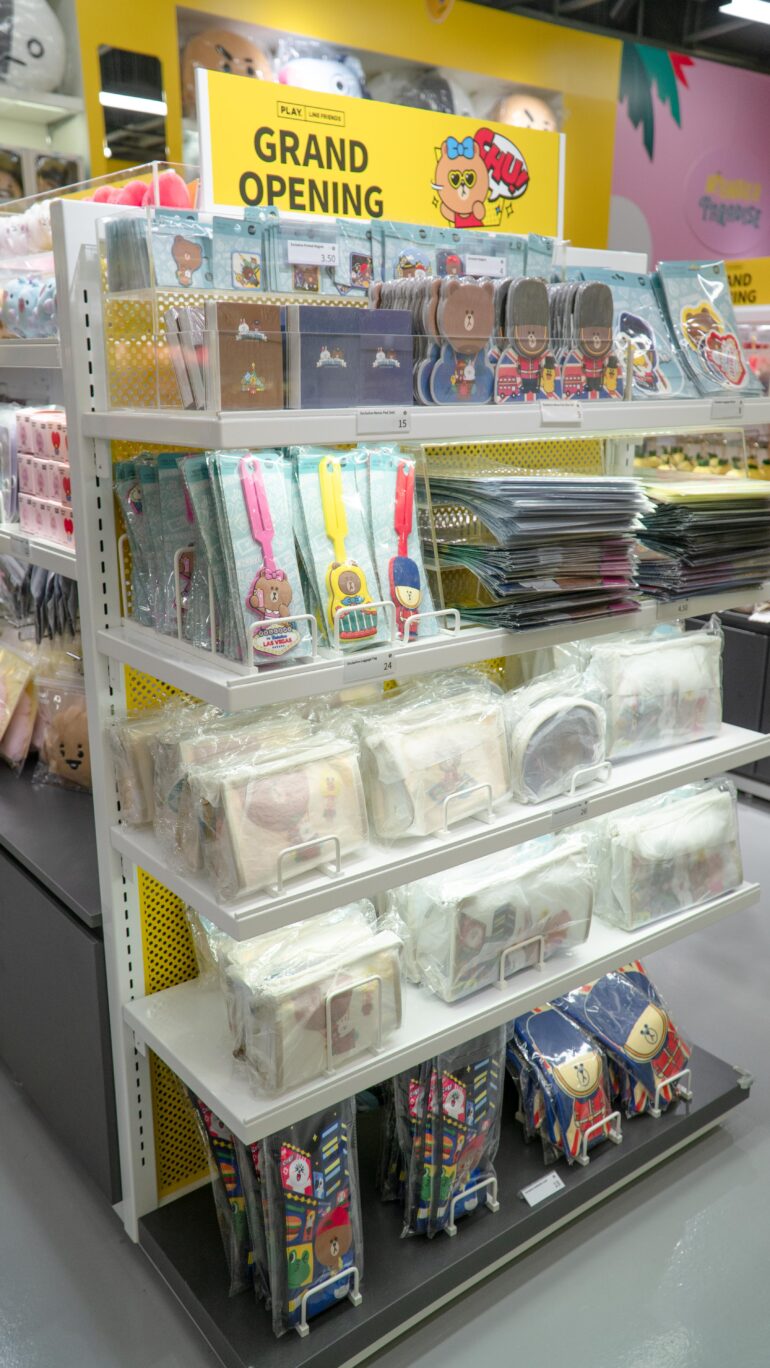 PLAY LINE FRIENDS officially opens with exclusive items only available ...