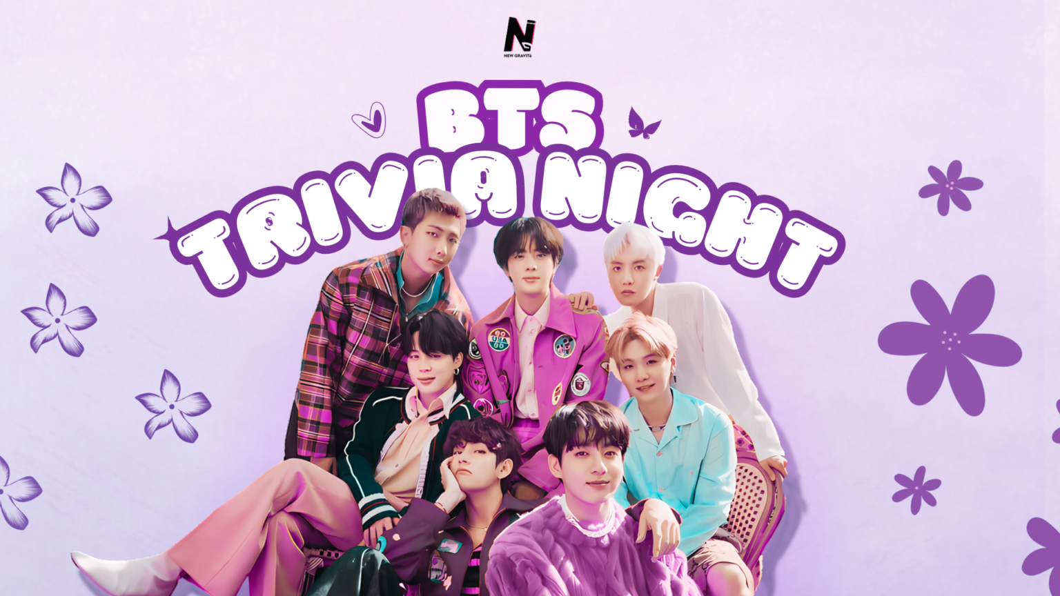 NEW GRAVITē’s 5th Anniversary: BTS Trivia Night Party - NEW GRAVITē