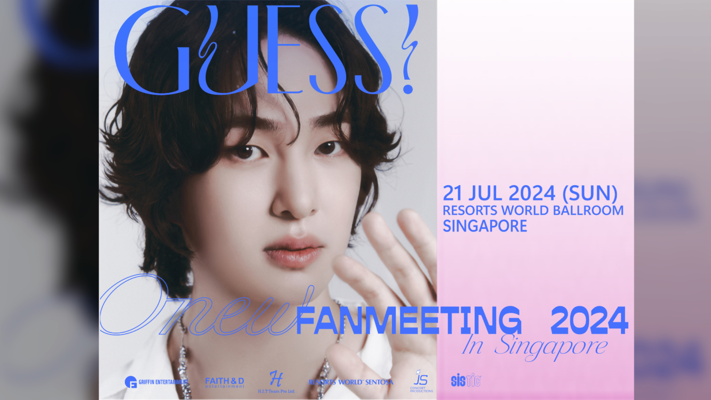 GUESS! Onew FanMeeting 2024 in Singapore - NEW GRAVITē
